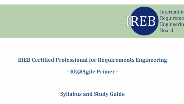 CPRE RE@Agile Primer - Syllabus and Study guide • Ibs